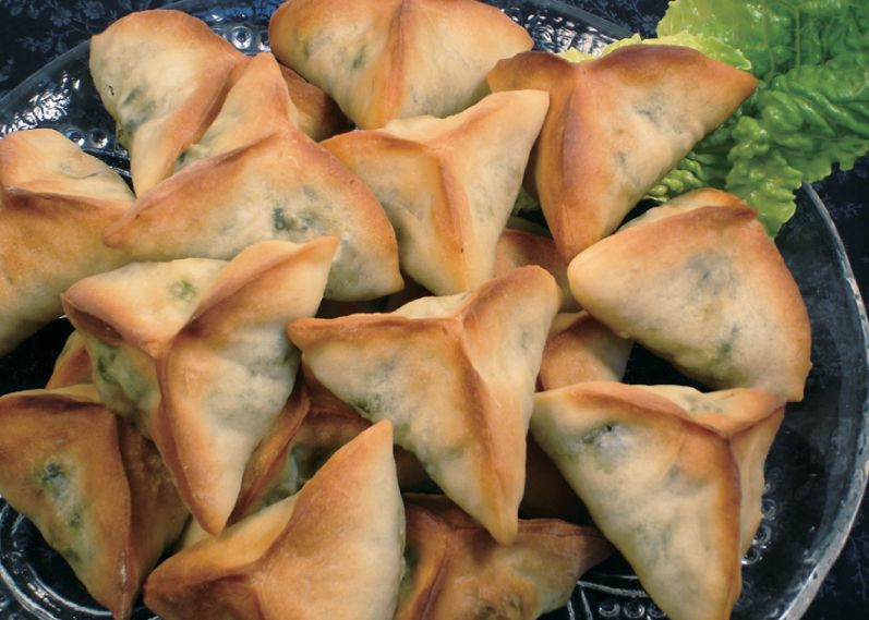 Spinach Triangles from Classic Lebanese Cuisine: 170 Fresh And Healthy ...
