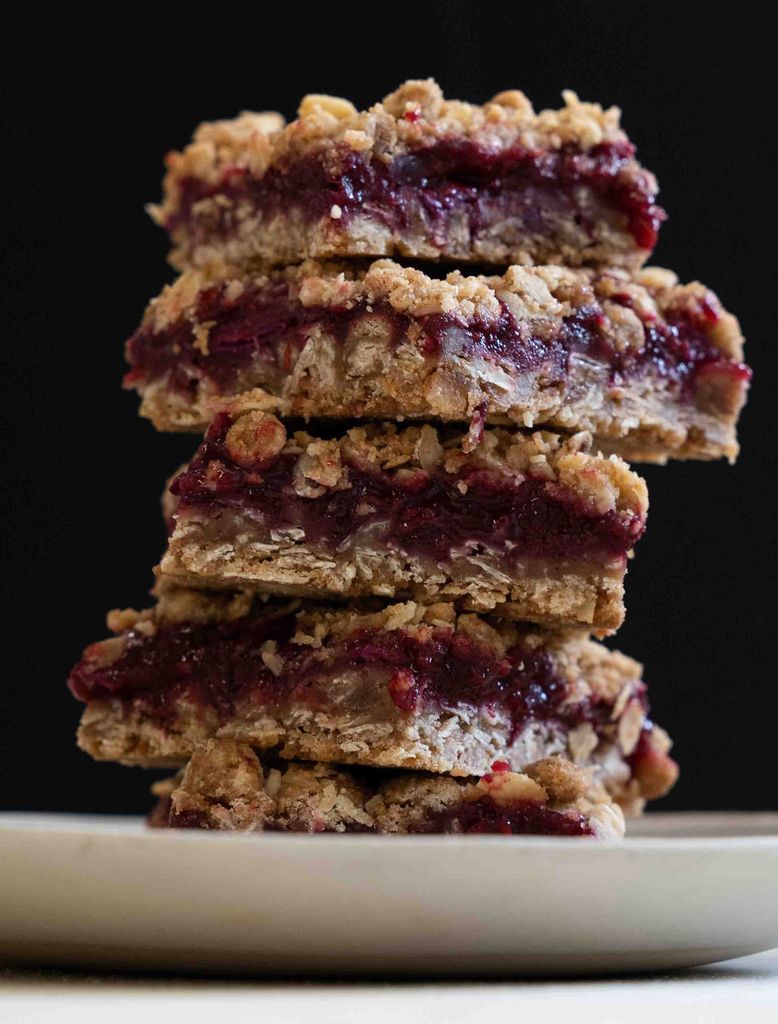 Raspberry & Lychee Crumble Bars from Baking With Licker: Home Baking ...