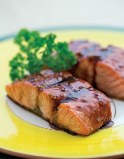 Chinese Glazed Salmon from Katie Chin's Everyday Chinese Cookbook: 101 ...