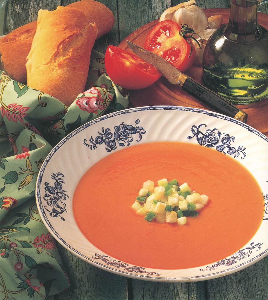Gazpacho from Soups: Le Cordon Bleu Home Collection by Le Cordon Bleu
