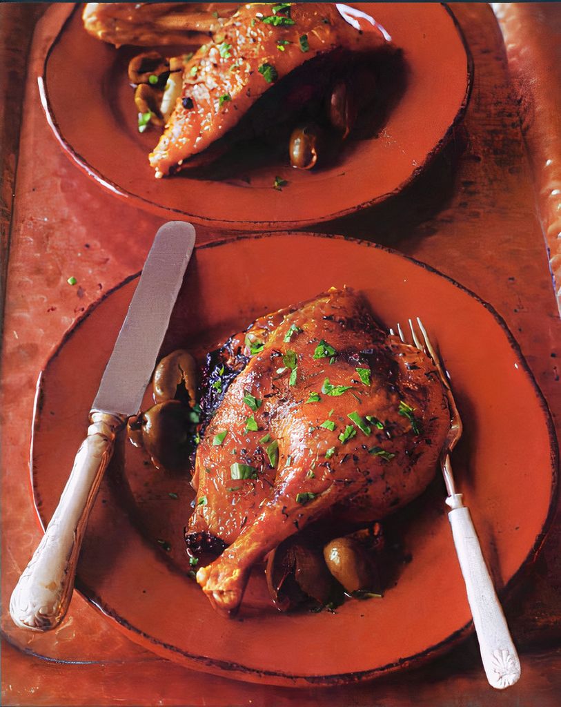 Slow-Cooked Duck with Olives from The Slow Mediterranean Kitchen ...