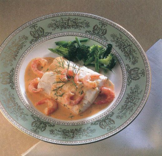 Fillets of Cod with Creamy Prawn and Dill Sauce from The Cook's ...
