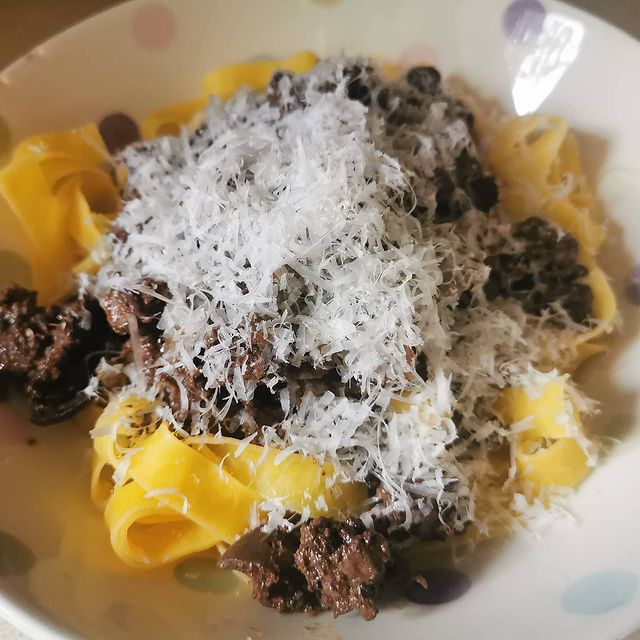 Tagliatelle con Fegatini from Pasta Italian Style by Patricia Lousada